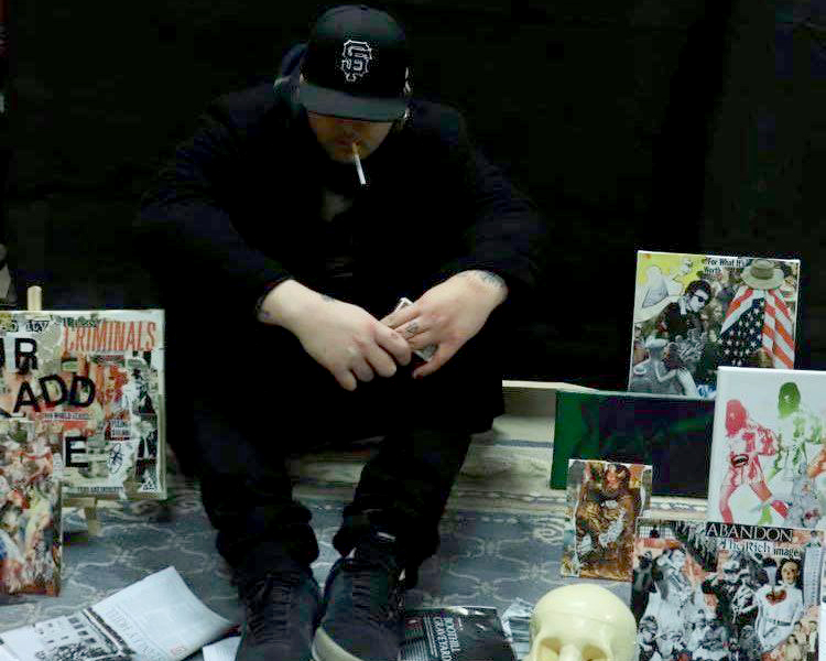 15 Minutes: Tyler Boynton, multi-media collage artist • Sacramento News ...