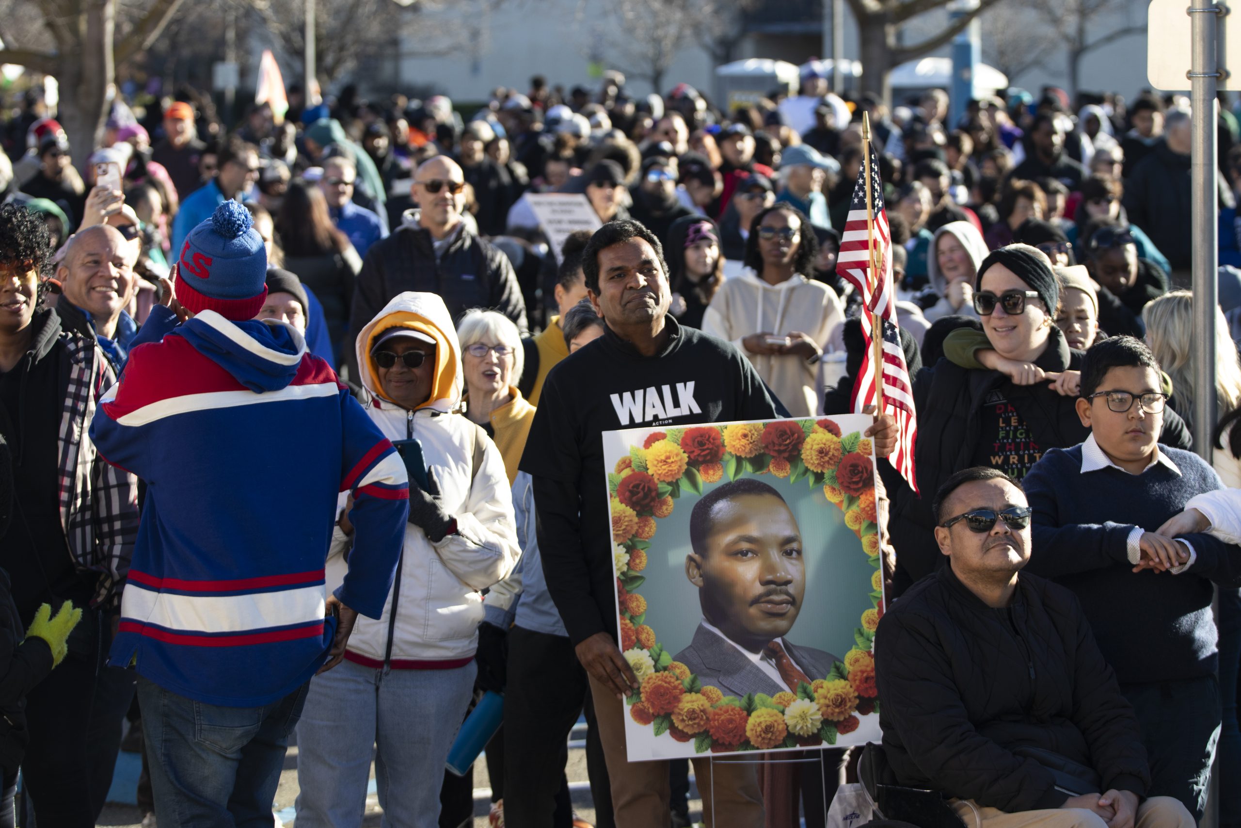 Sacramentans march in remembrance of Martin Luther King Jr ...